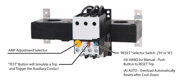 Moeller ZW7-400 is now EATON XTOT400C3S Current Transformer-Operated Overload Relay - KM Parts